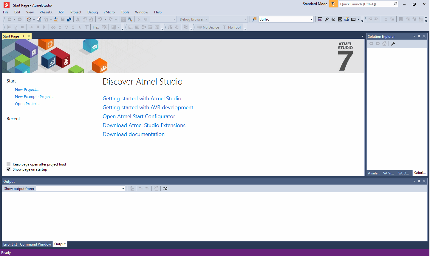 Getting Started With Atmel Studio