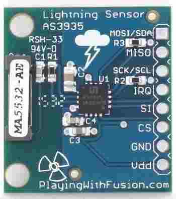 AS3935 Lightning Sensor IC Datasheet