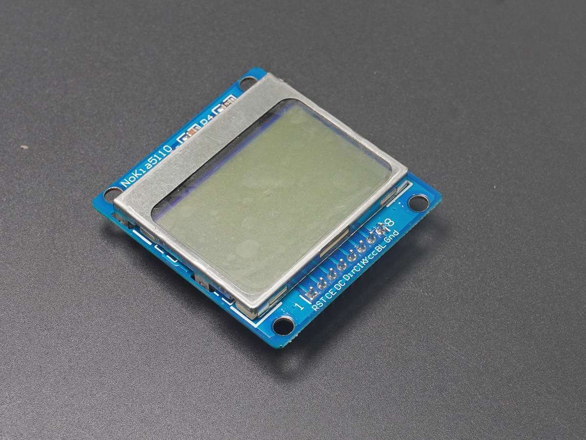 NodeMCU ESP8266 + LCD nokia 5110 + DHT22 by Txurtxil