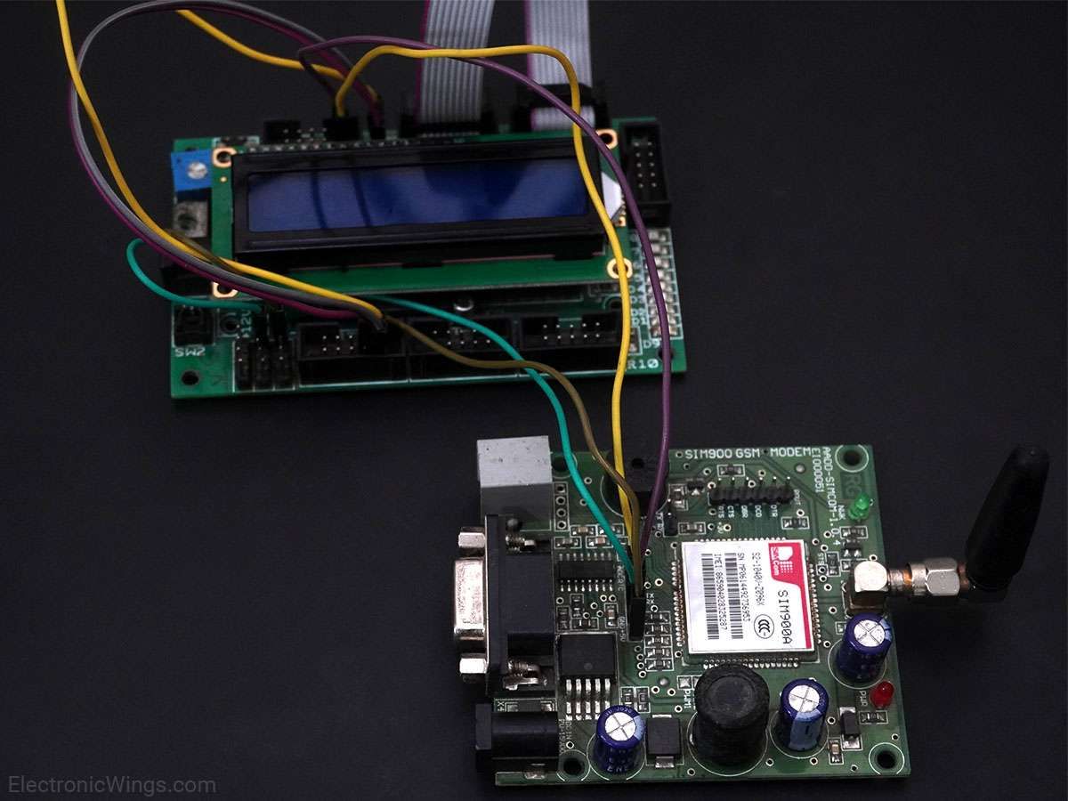 SIM900A GSM module Interfacing with AVR ATmega16/ATmega32 | AVR A..