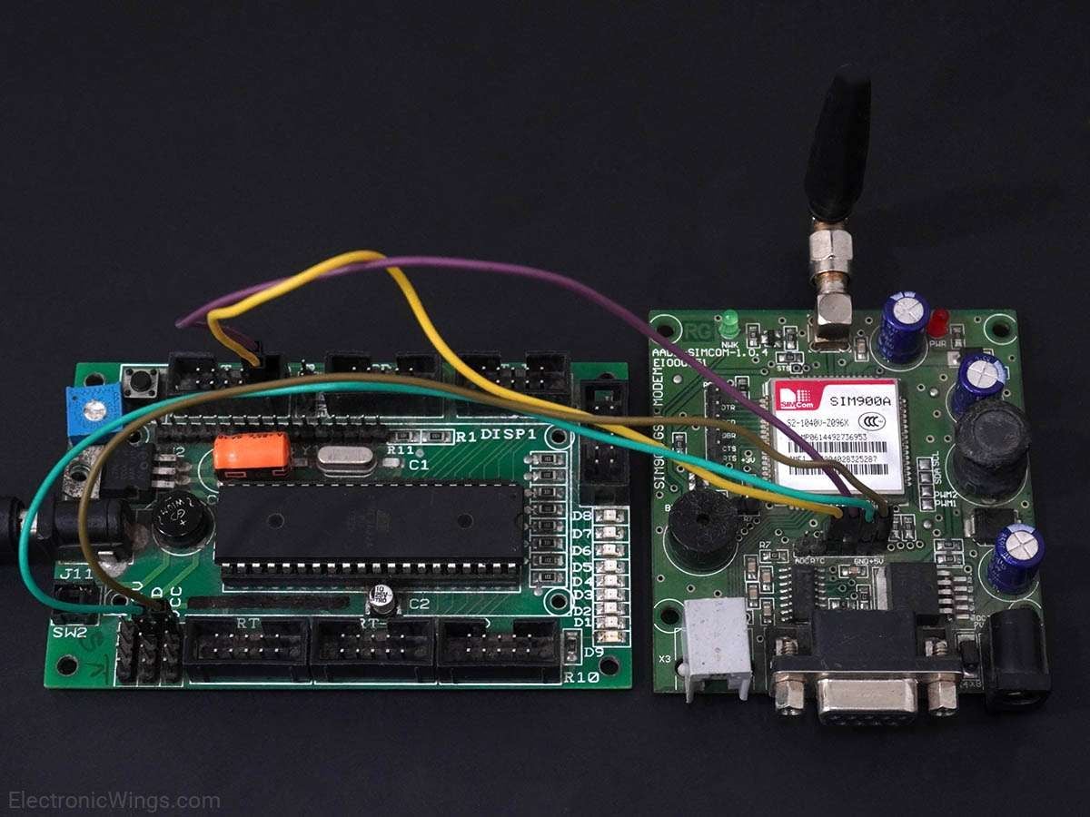 SIM900A GSM module Interfacing with AVR ATmega16/ATmega32 | AVR A..