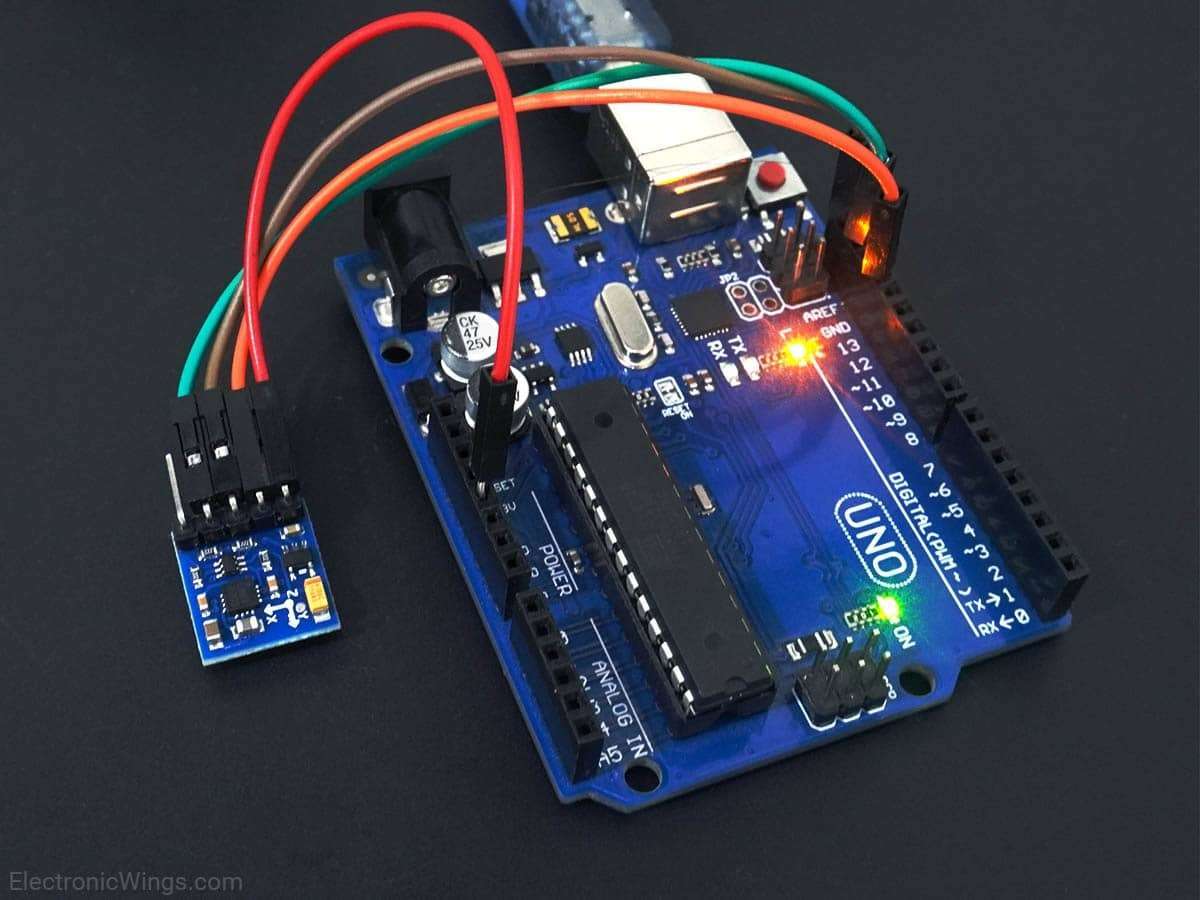 Magnetometer HMC5883L Interfacing With Arduino UNO | Arduino