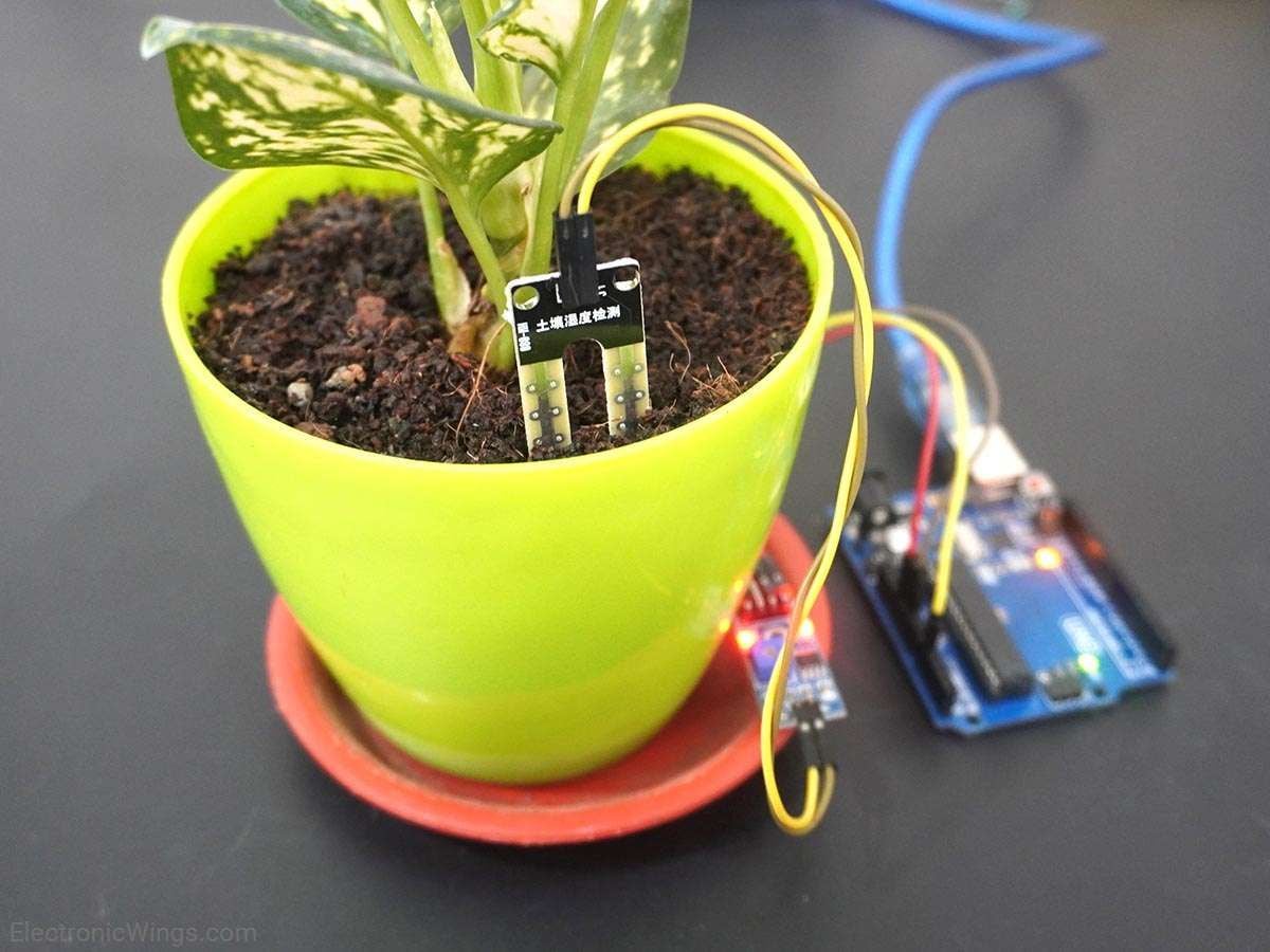 soil humidity sensor project
