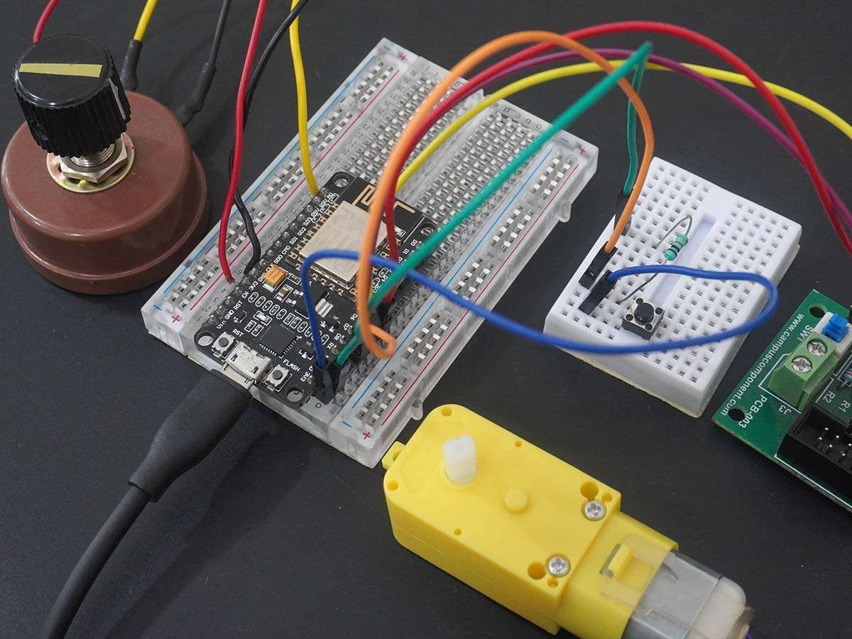 DC Motor Interfacing with NodeMCU | NodeMCU