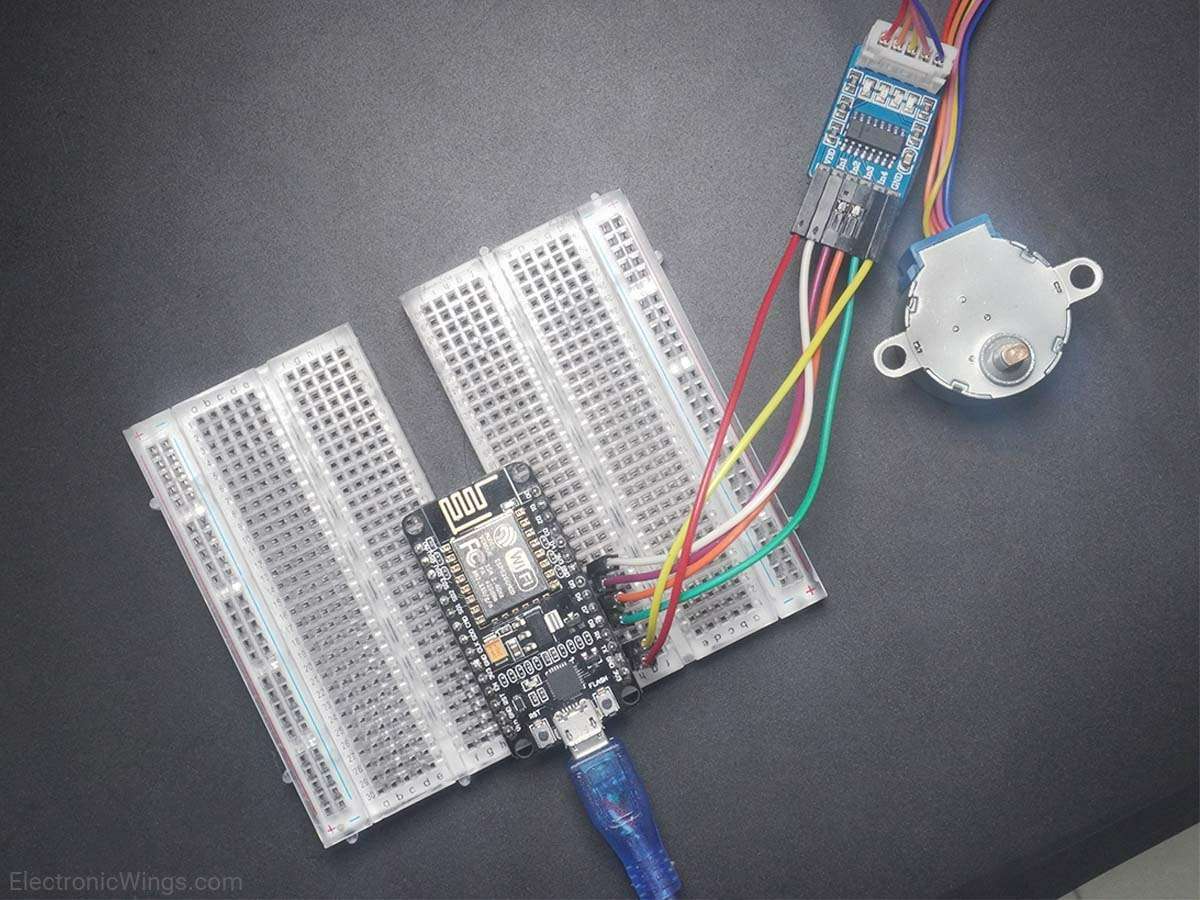 Stepper Motor Interfacing with NodeMCU | NodeMCU