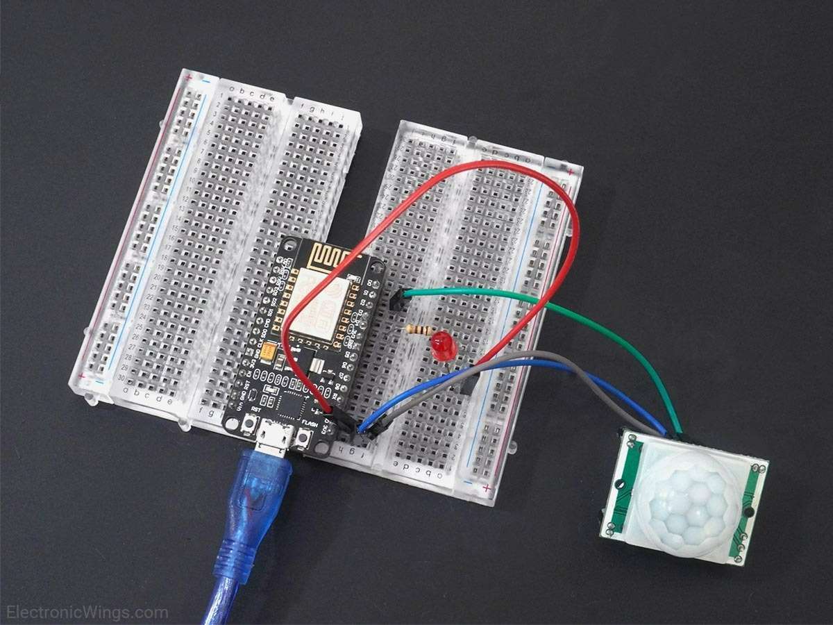 PIR Interfacing with NodeMCU | NodeMCU