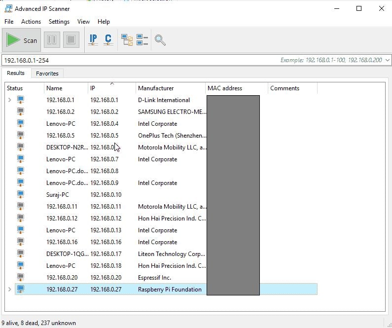 Access Raspberry Pi Home Screen on Laptop Display using LAN(Ether..