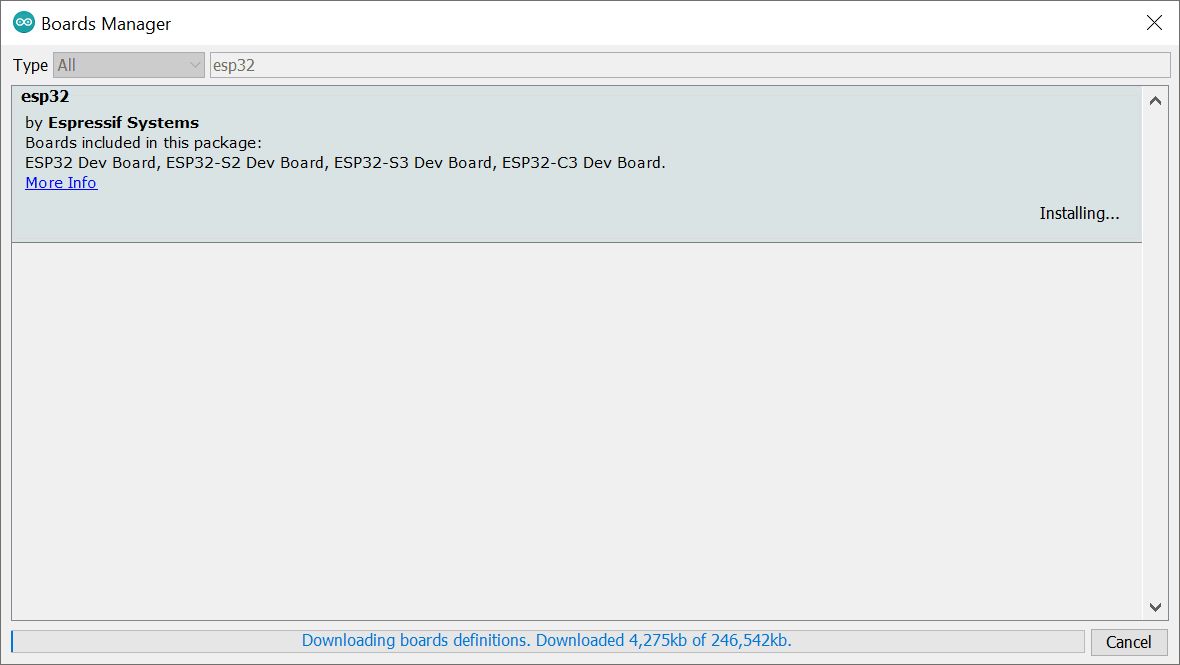 Getting started with ESP32 | ESP32