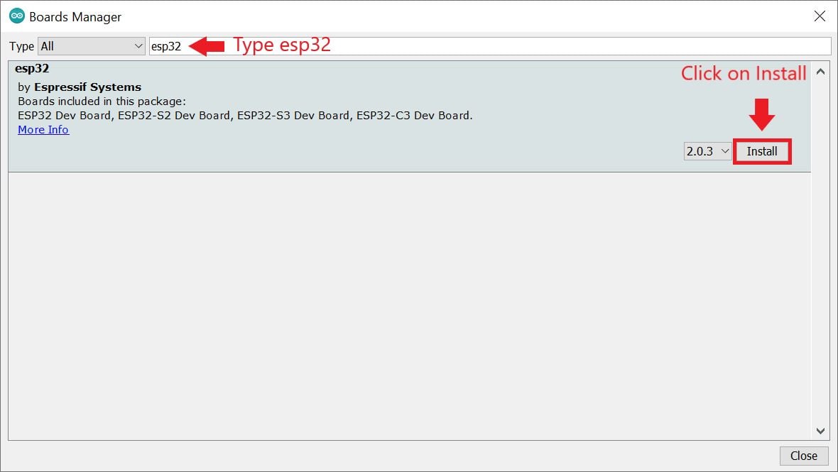 Getting started with ESP32 | ESP32