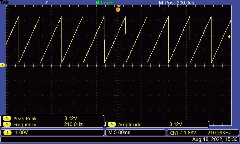 DAC (Digital to Analog converter) ESP32 | ESP32