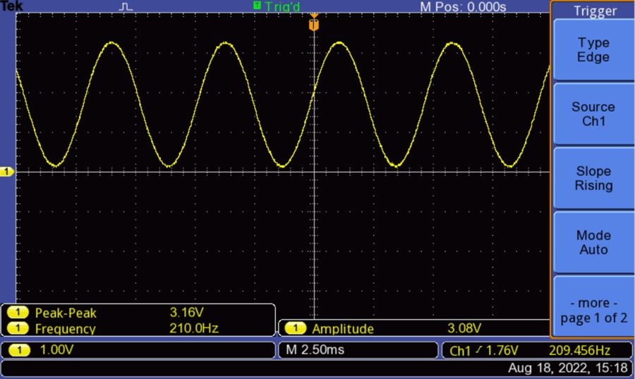 DAC (Digital to Analog converter) ESP32 | ESP32