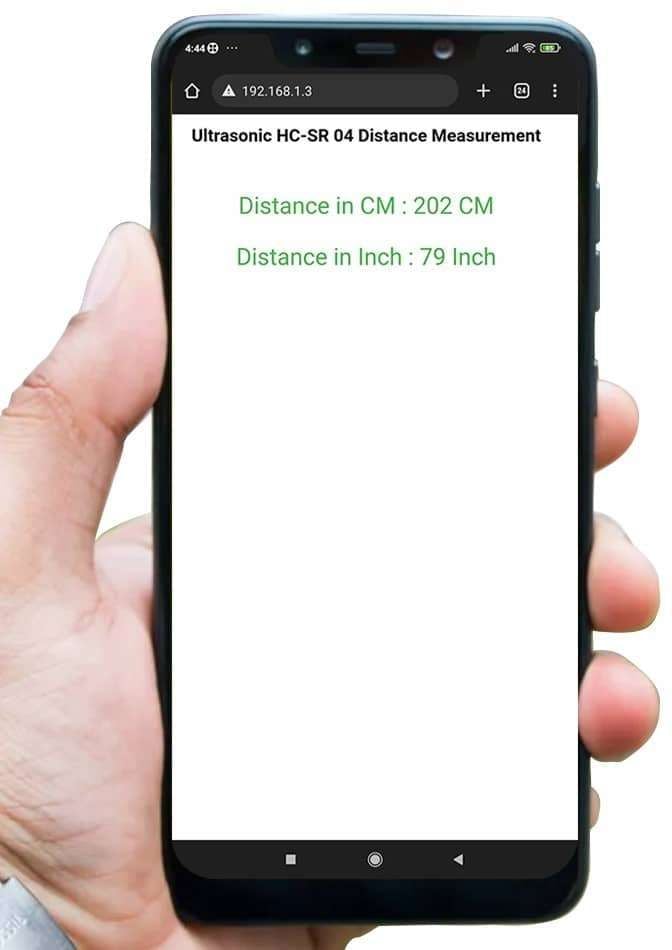 Ultrasonic hc-sr04 Sensor Interfacing with ESP32 | ESP32