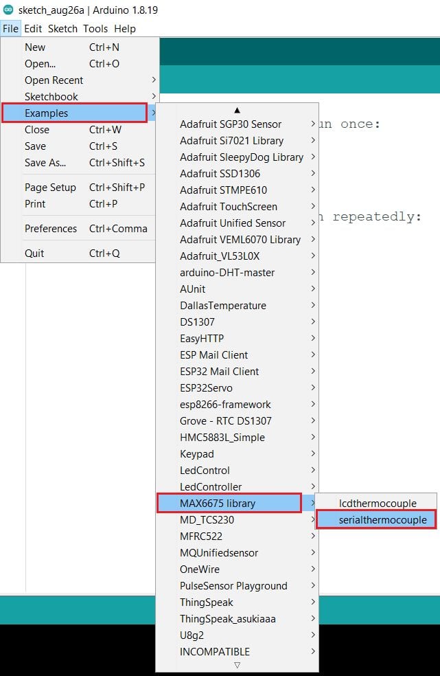 Thermocouple Sensor Interfacing with ESP32 | ESP32