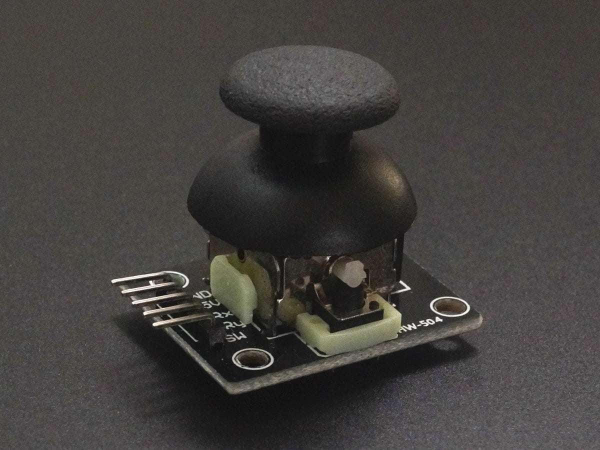 Analog Joystick interface with AVR ATmega16/ATmega32 | AVR ATmega..