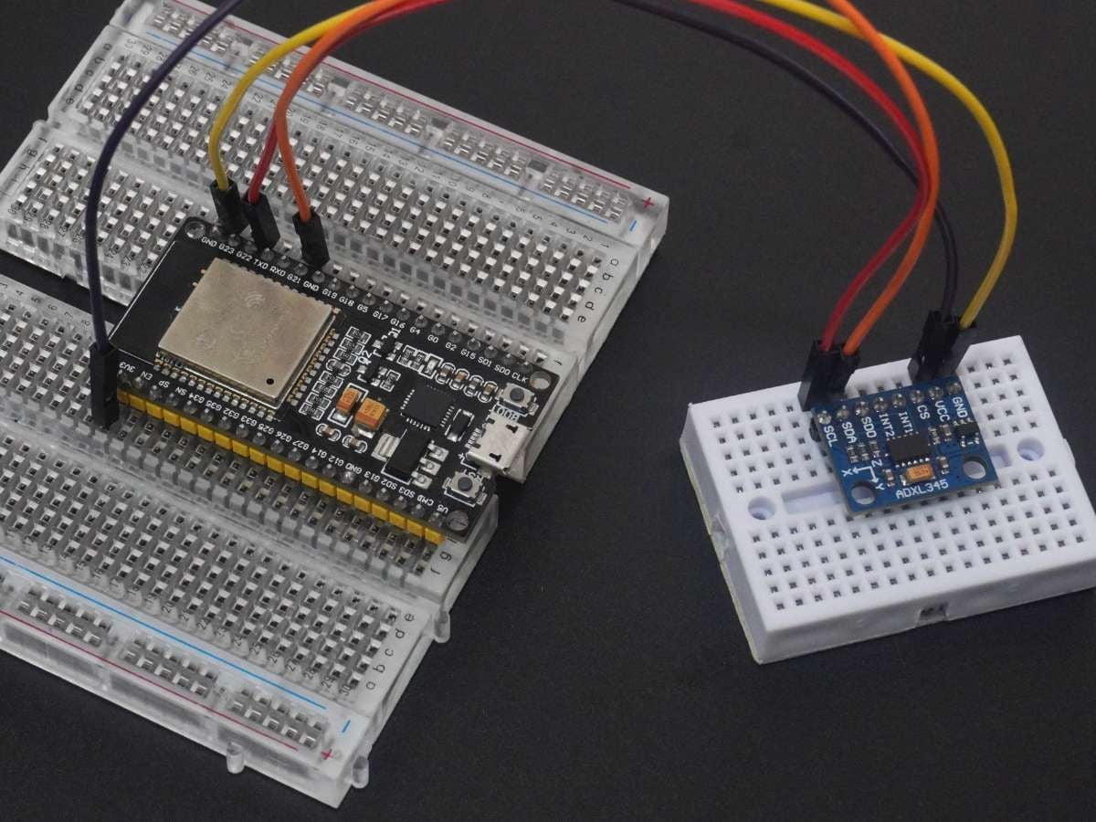 ADXL345 Accelerometer Interfacing with ESP32 | ESP32