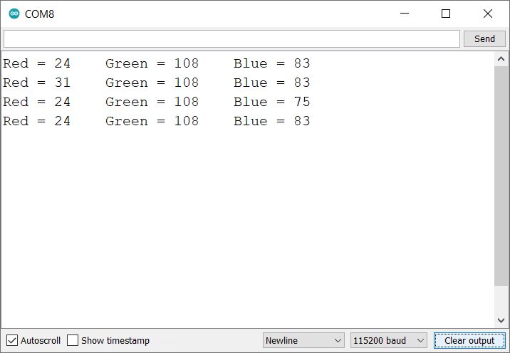 TCS3200 Color Sensor Interfacing with ESP32 | ESP32