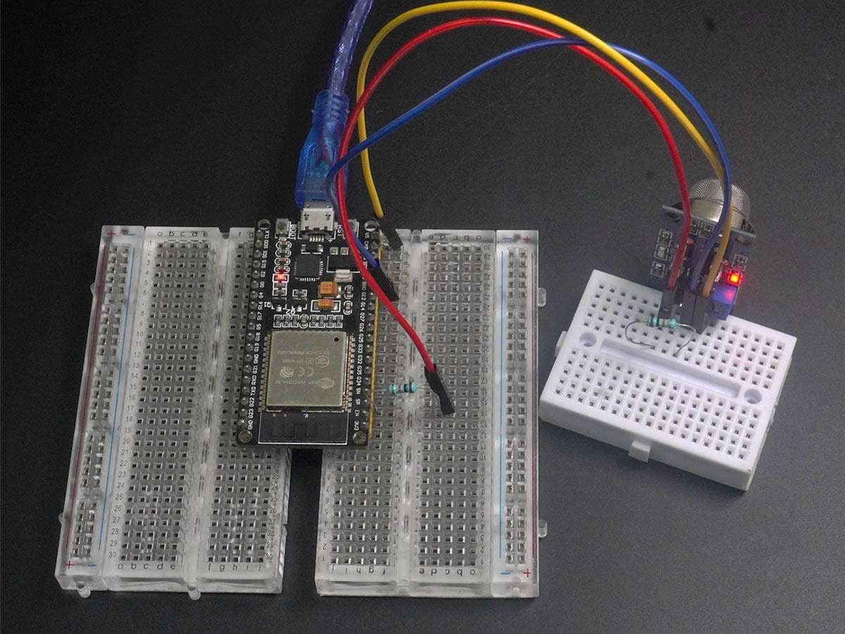 MQ6 LPG Gas Sensor Interfacing with ESP32 | ESP32