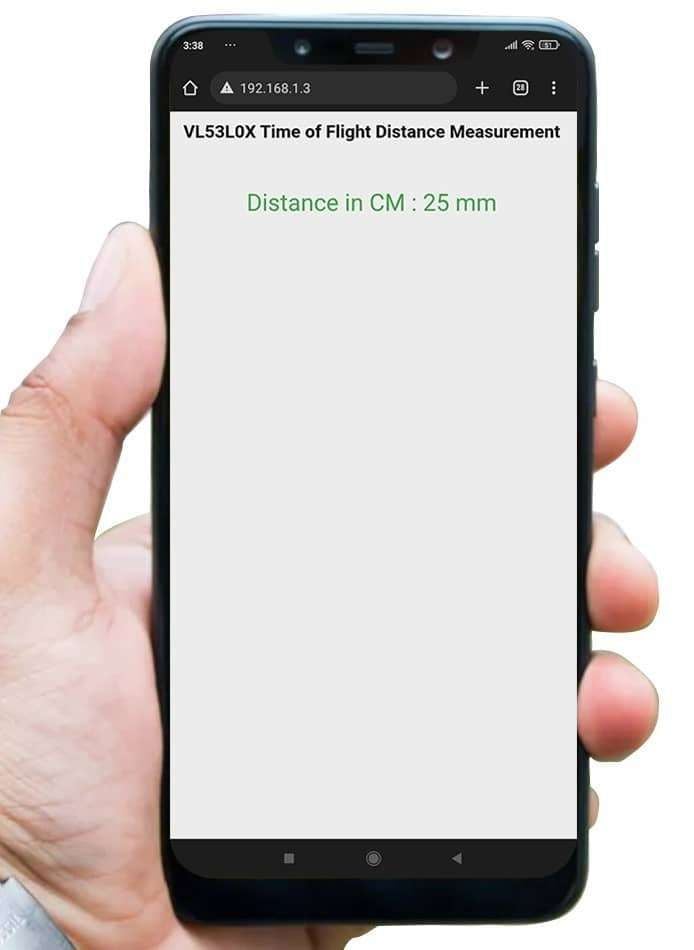 VL53L0X Sensor Interfacing with ESP32 | ESP32