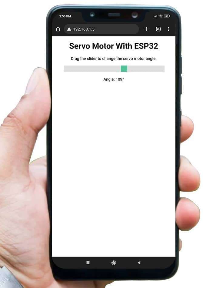 Servo Motor Interfacing with ESP32 | ESP32