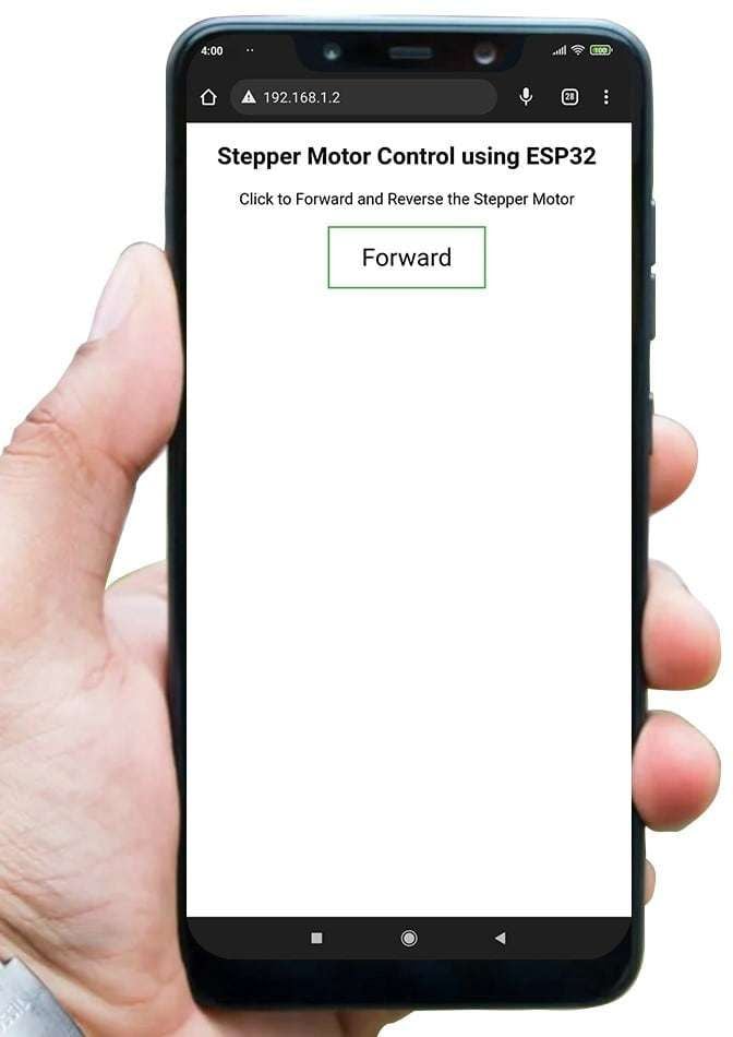 Stepper Motor Interfacing with ESP32 | ESP32