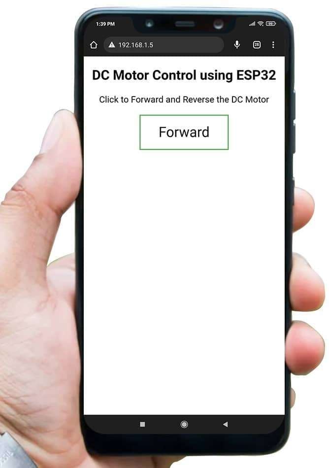 DC Motor Interfacing with ESP32 | ESP32