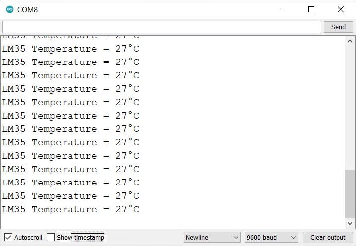 LM35 Sensor Interfacing with ESP32 | ESP32
