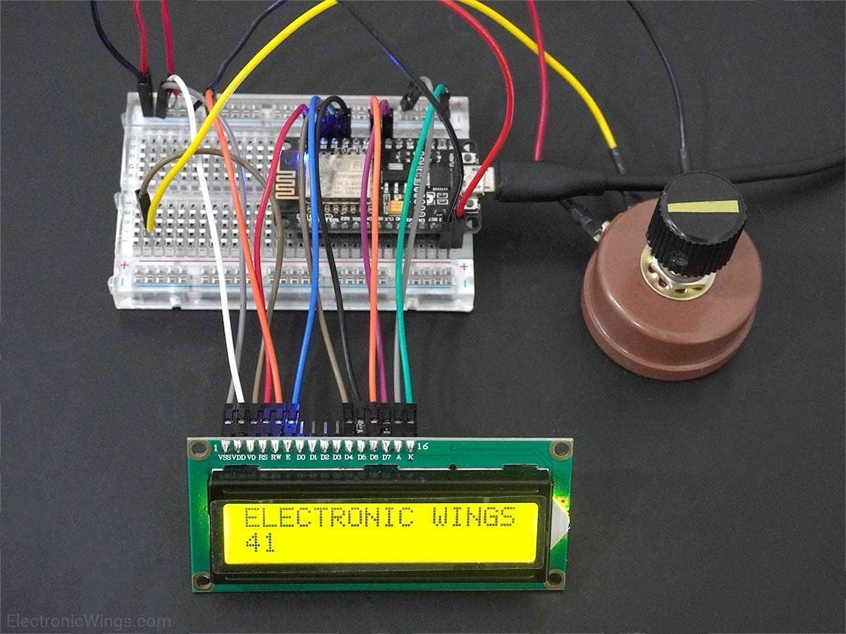 16x2 LCD Display Interfacing with NodeMcu | NodeMCU