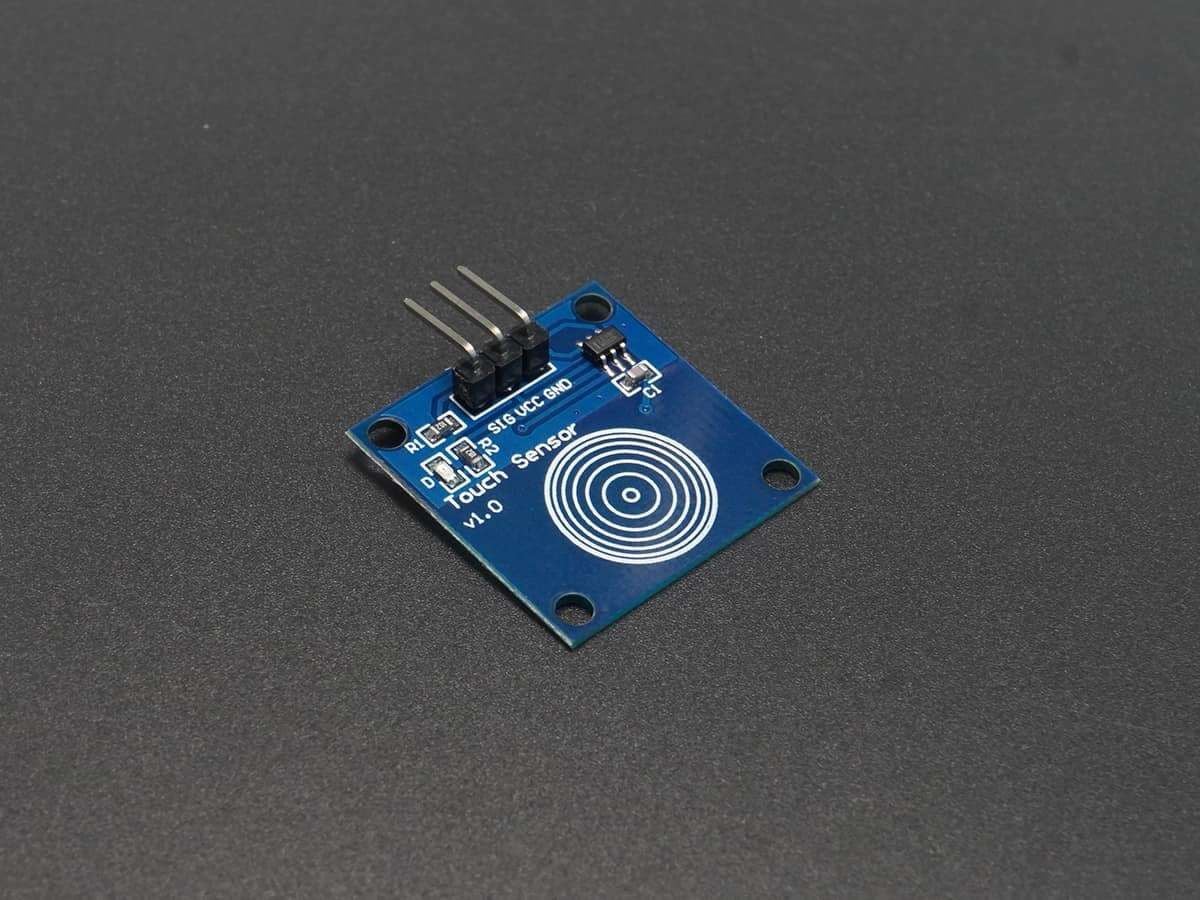 TTP223B Capacitive Touch Sensor Interfacing with NodeMCU | NodeMC..