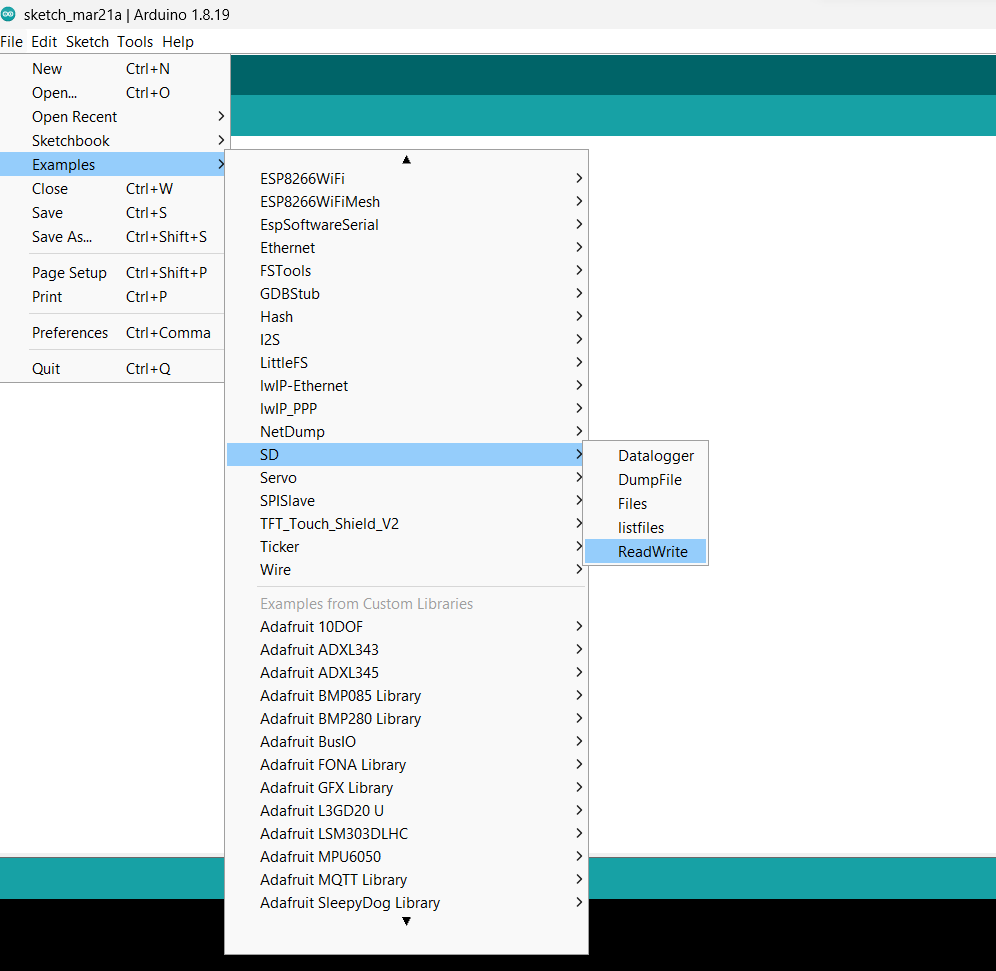 MicroSD Card Interfacing with NodeMCU | NodeMCU