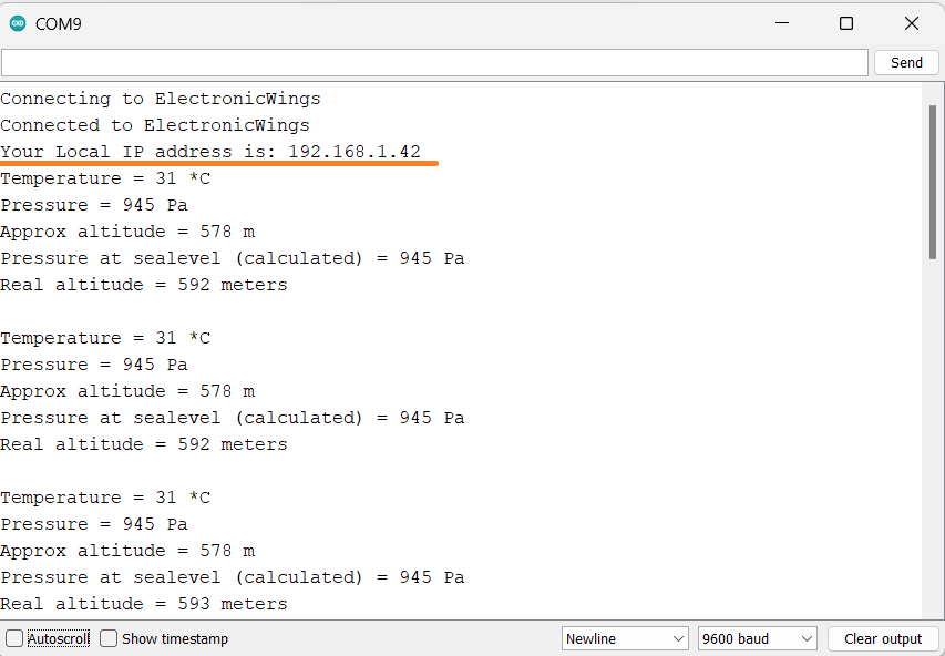 BMP180 Barometer Sensor Interfacing with ESP32 | ESP32