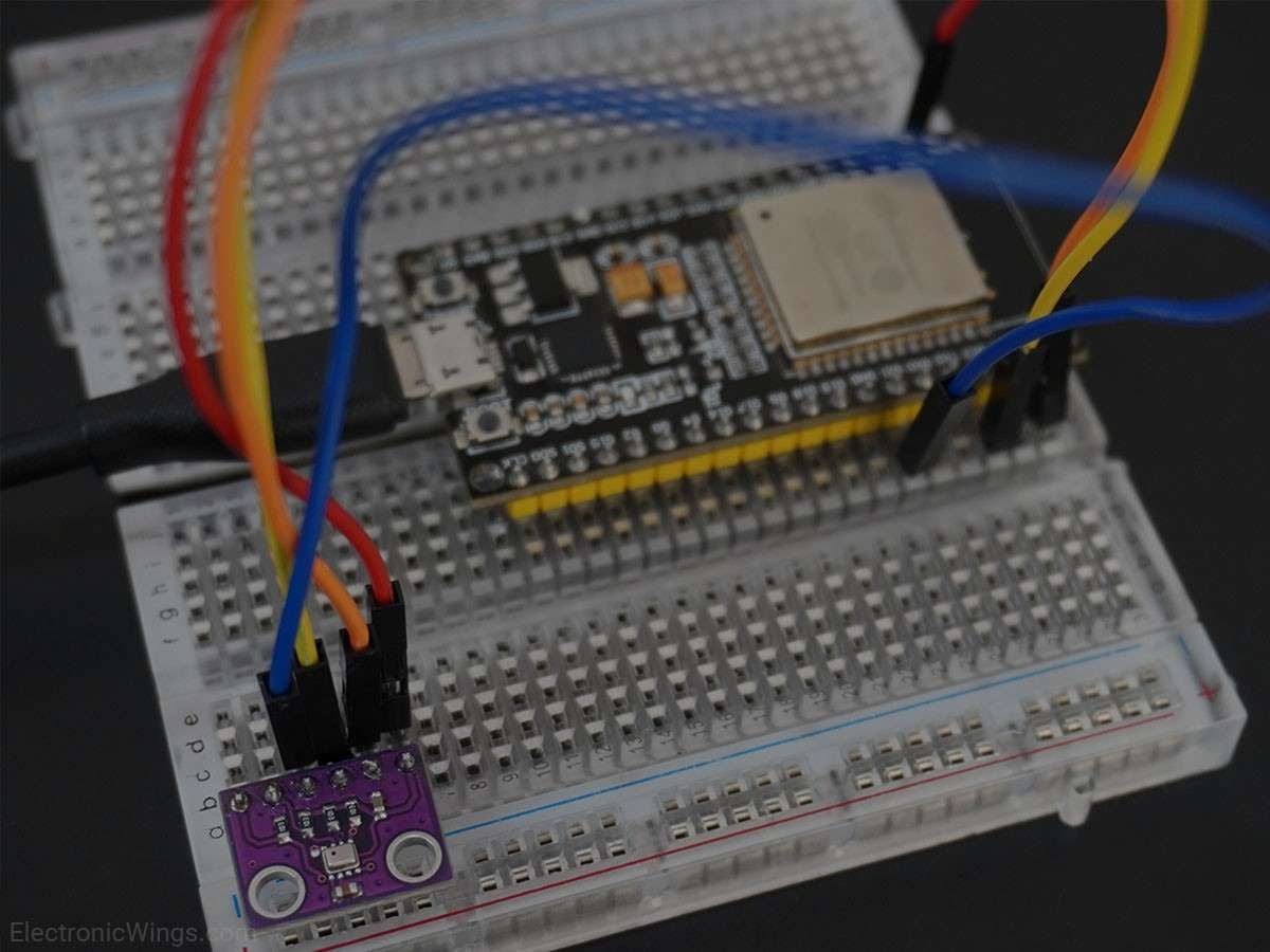 BMP280 Barometer Sensor Interfacing with ESP32 | ESP32