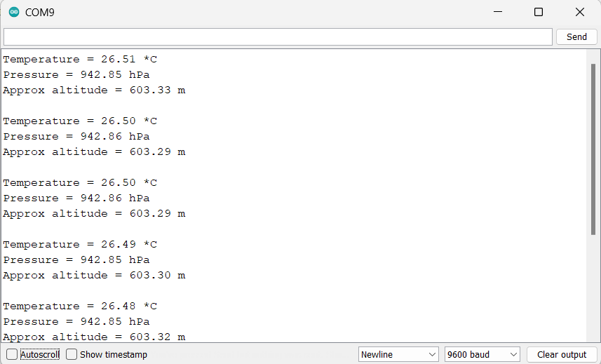 BMP280 Barometer Sensor Interfacing with ESP32 | ESP32