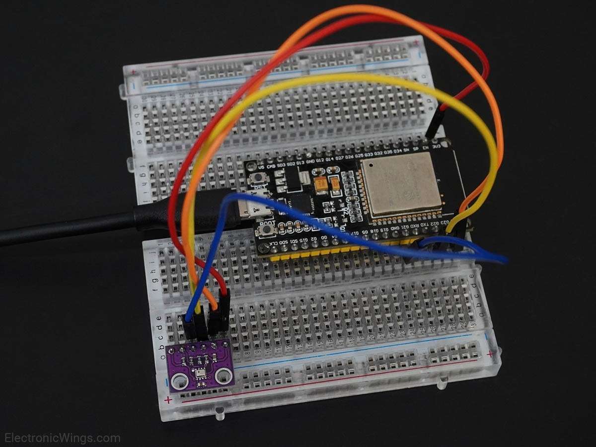 BMP280 Barometer Sensor Interfacing with ESP32 | ESP32