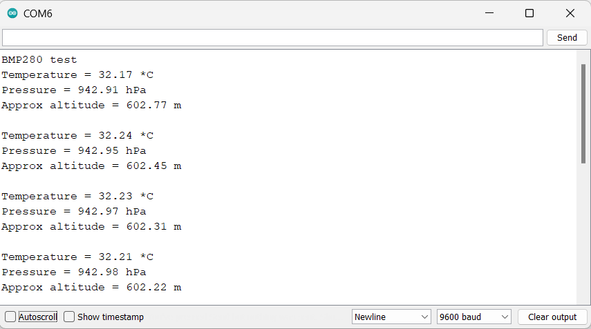 BPM280 Barometer Sensor Interfacing with Arduino | Arduino