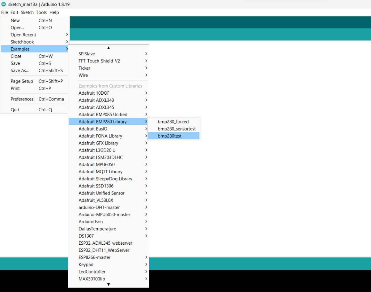 BPM280 Barometer Sensor Interfacing with Arduino | Arduino