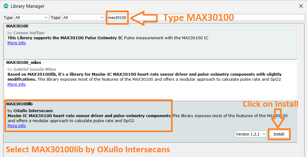 MAX30100 Pulse Oximeter Interfacing with ESP32 | ESP32