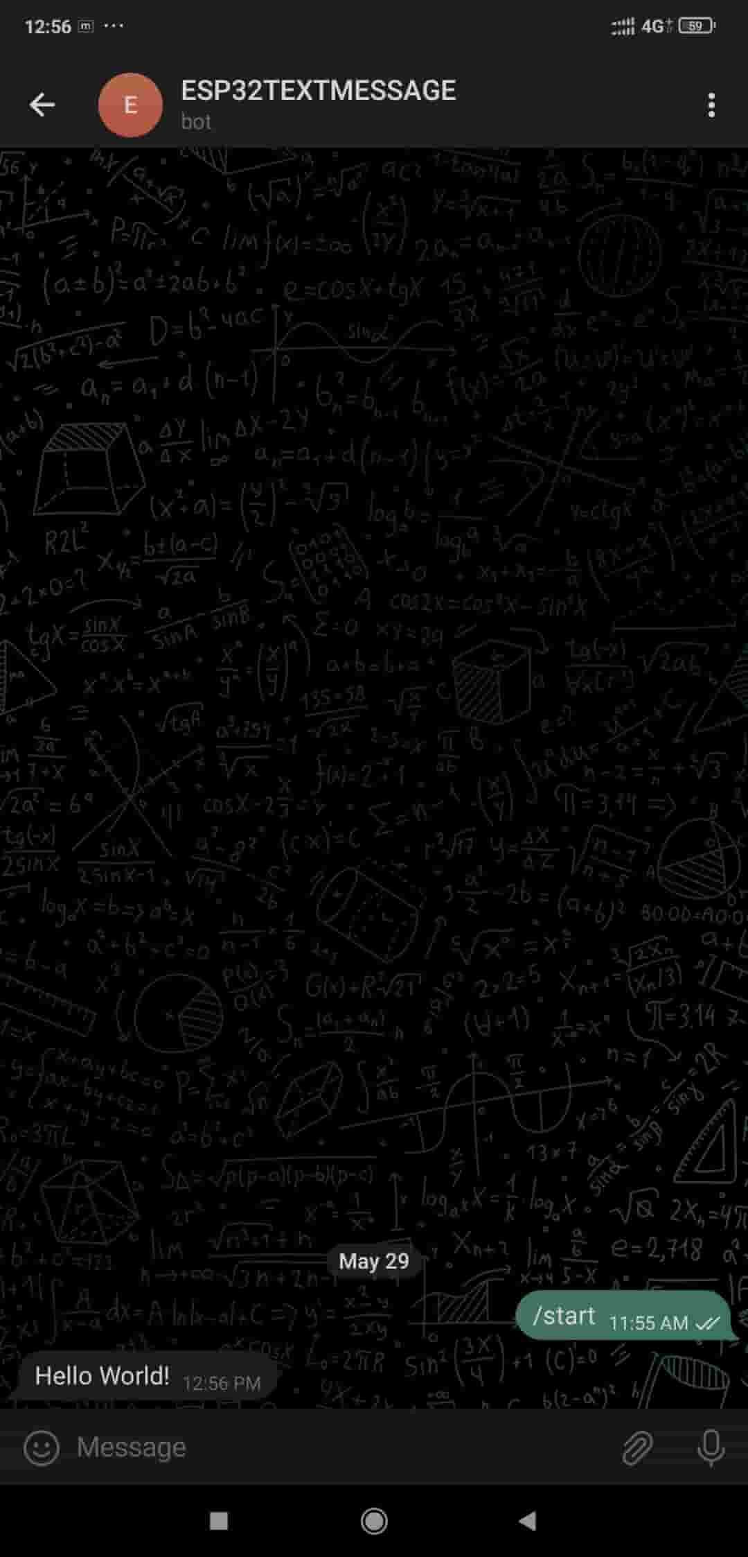 Send a Telegram message using ESP32 | ESP32