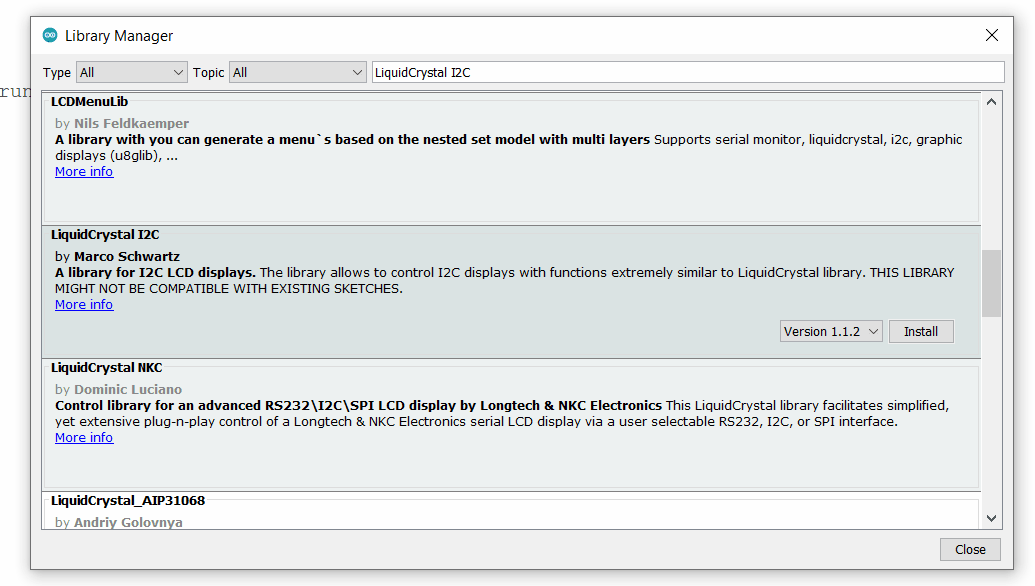 LCD16x2 (I2C Module) Interfacing with NodeMCU | NodeMCU
