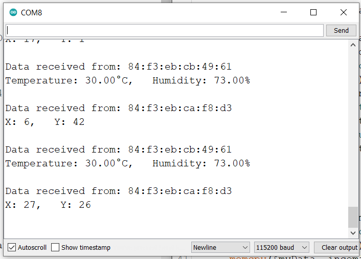 ESP8266 ESP-NOW Send the data many to one | NodeMCU