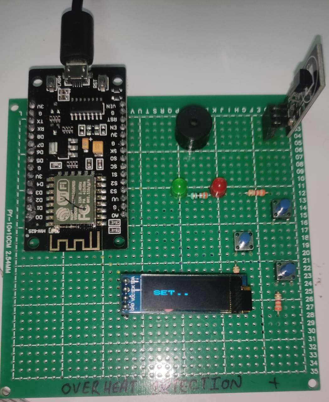 Machine Overheat Detection with Alert | project