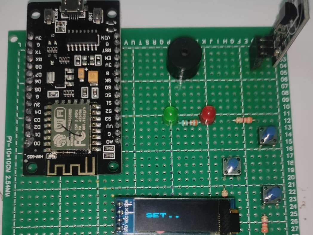 Machine Overheat Detection with Alert | project