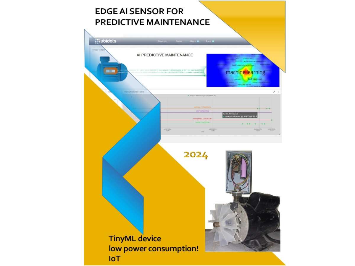 TinyML LOW POWER Edge Device for predictive maintenance | project