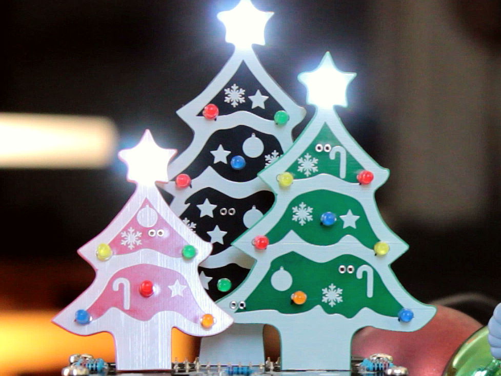 DIY PCB Christmas Forest | project