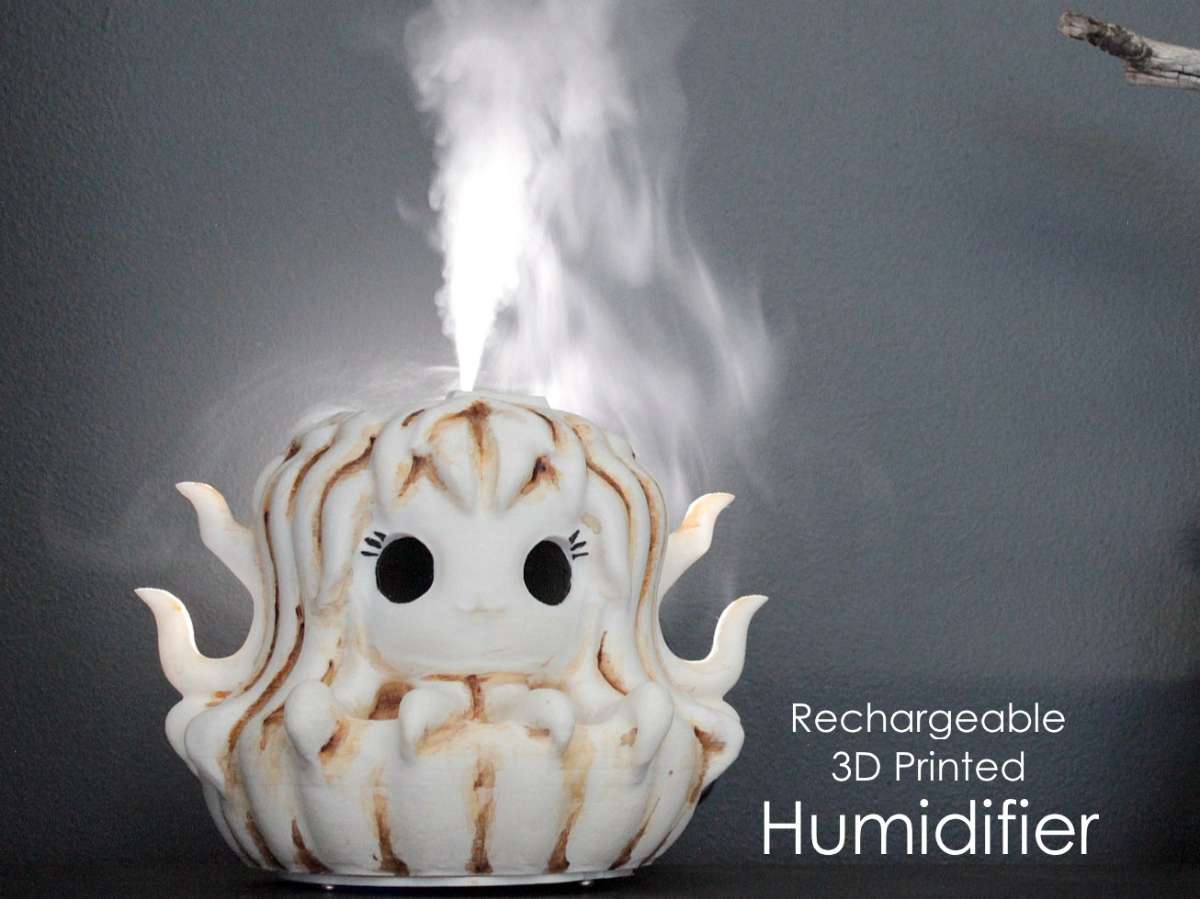 Rechargable 3D Printed Humidifier | project