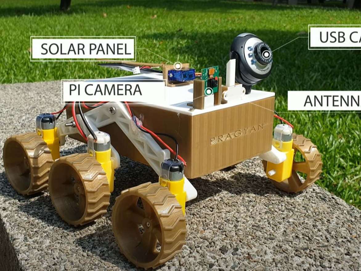 IOT Lunar Rover inspired by ISRO | project