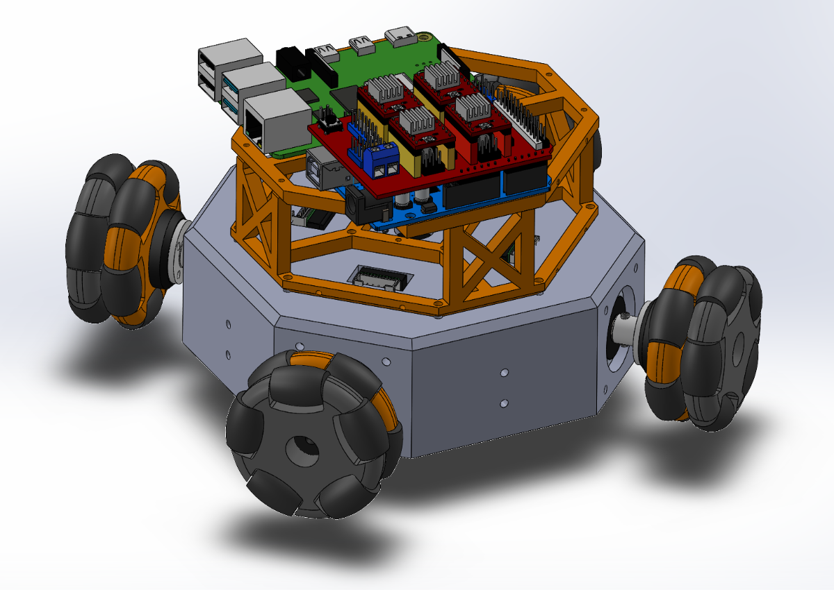 SLIDE Omniwheel robot platform | project