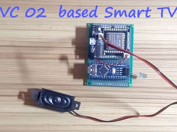 Voice based smart TV | project