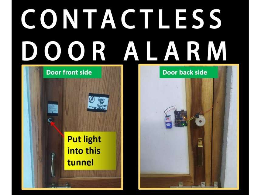 Contactless Door Alarm | project