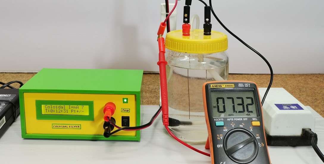 Diy Advanced Arduino Colloidal Silver Generator Project