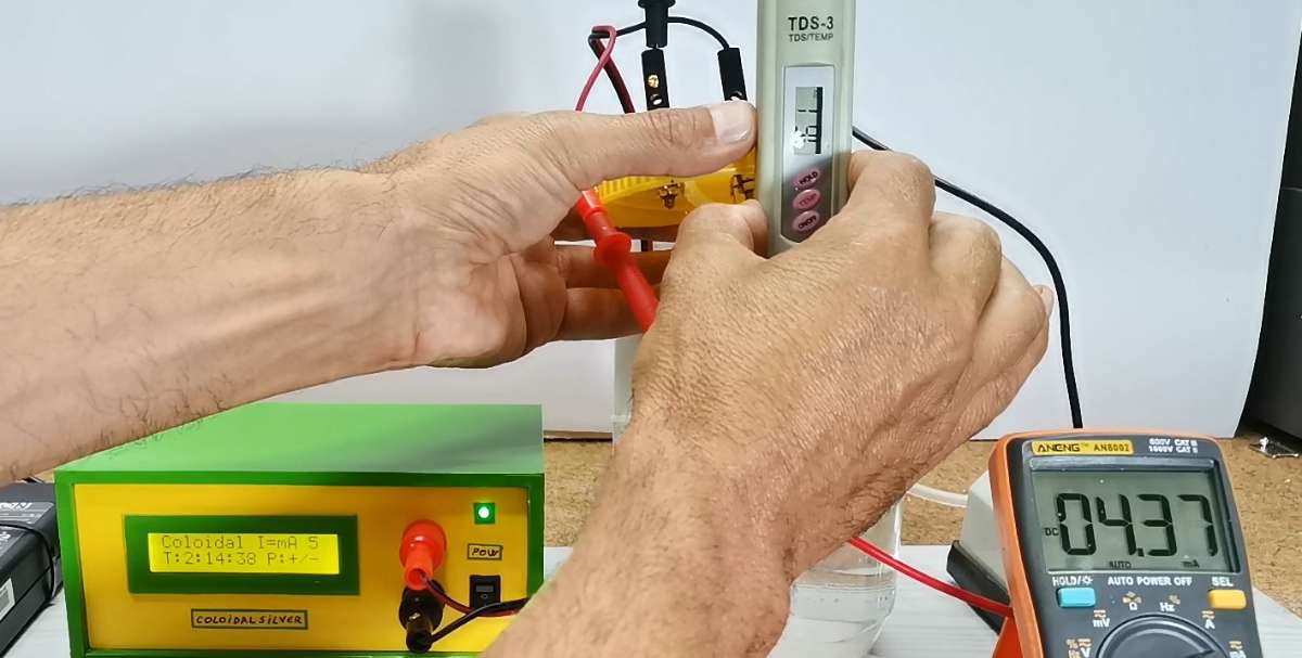 DIY Advanced Arduino Colloidal Silver Generator | project